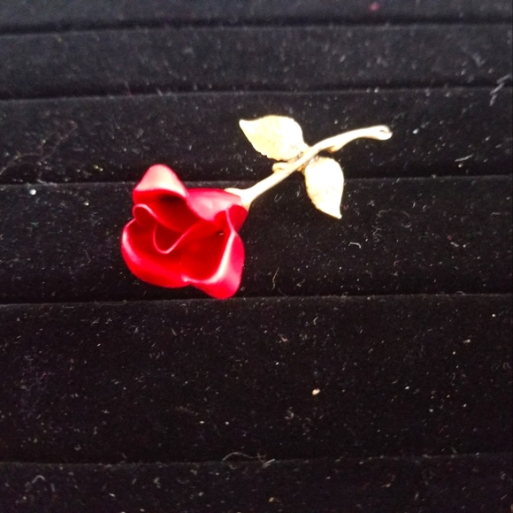 Source Unknown | Jewelry | Vintage Rose Pin | Poshmark